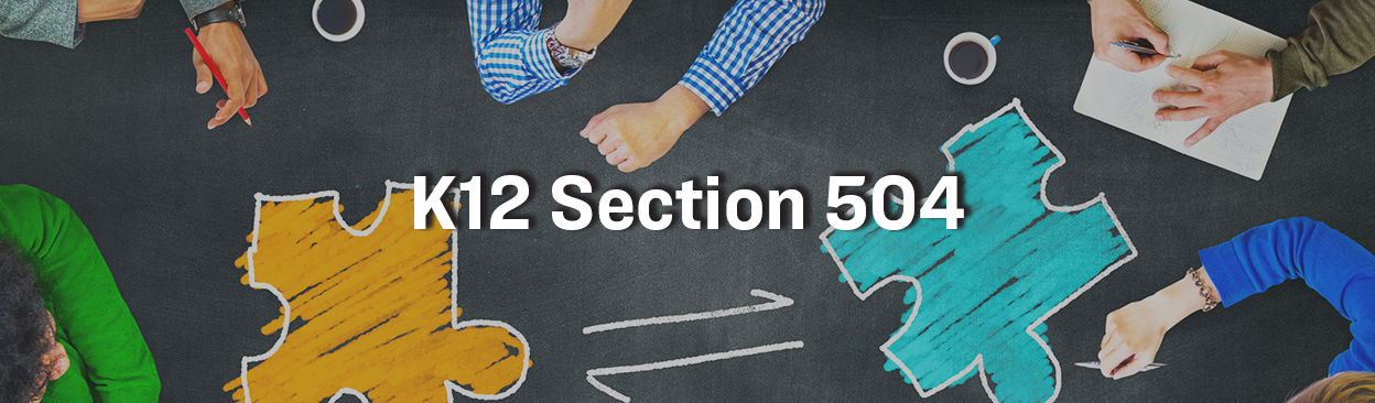 ECHO K12 Education: Section 504 | UID SHAMP (or School of Health and Medical Professions)